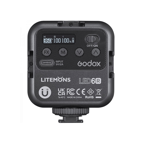 Godox 6R Litemons RGB Pocket-Size LED Video Light - Camera Fine Vision