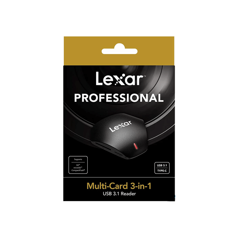 Lexar Professional Multi-Card 3-in-1 USB 3.0 Reader - Camera Fine Vision