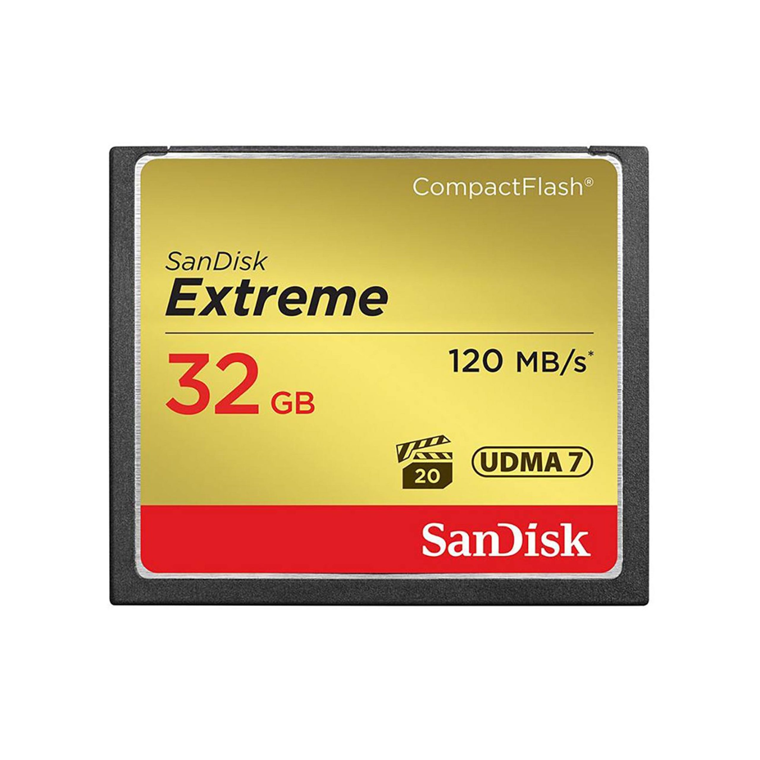 SanDisk 32GB Extreme Pro CompactFlash Memory Card (120MB/s) - Camera ...