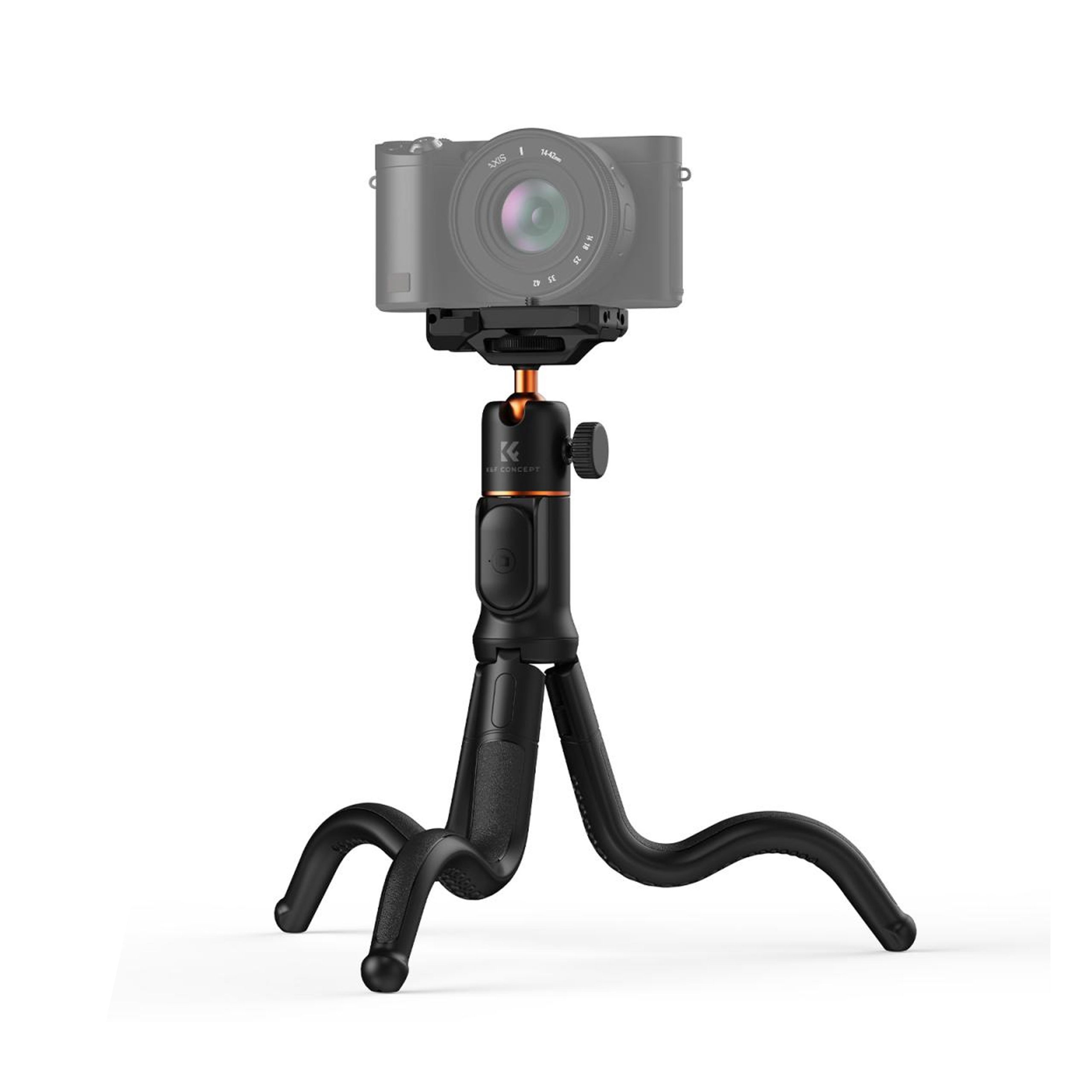 K&F MS29 Flexibale Selfie Stick Tripod - Camera Fine Vision