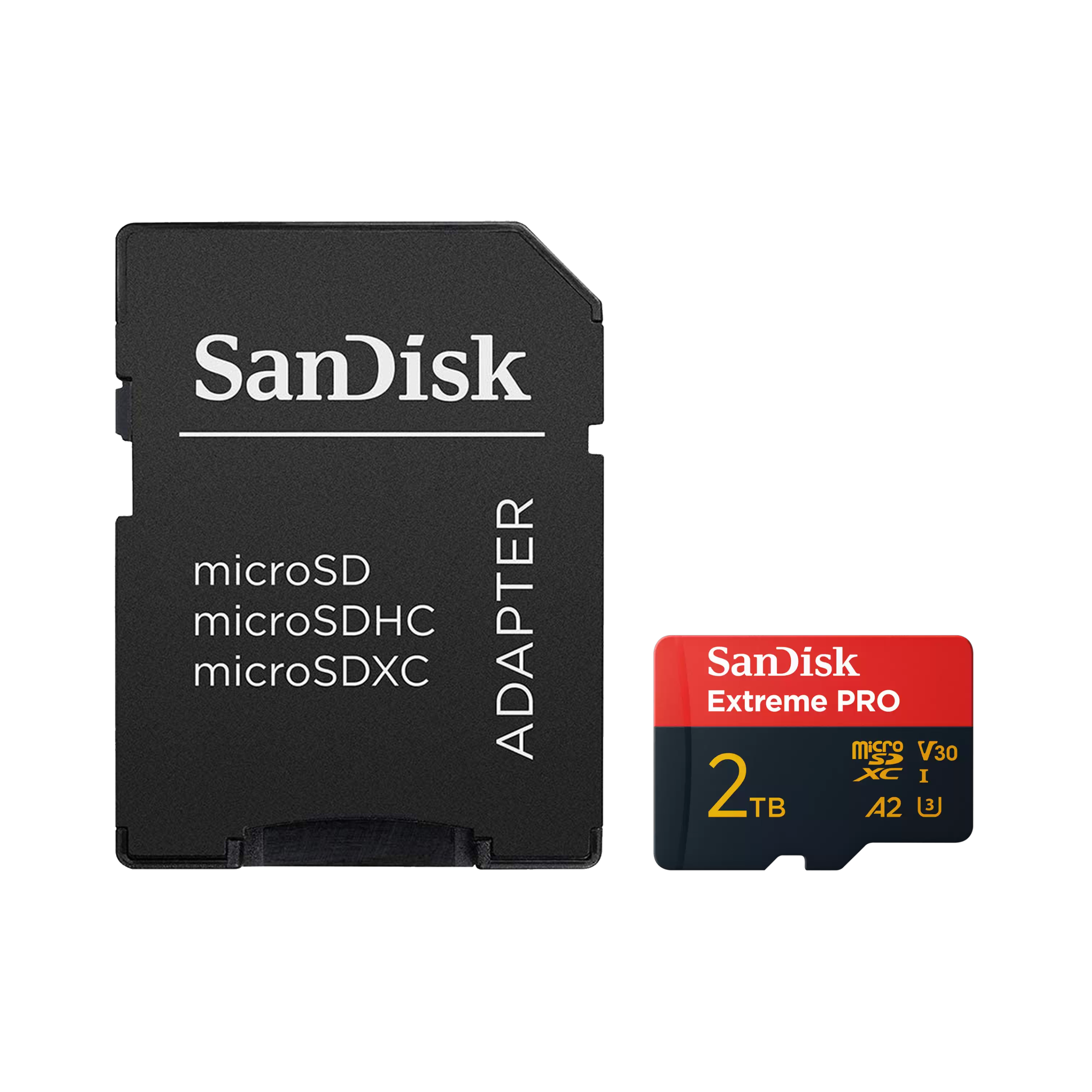 SanDisk 2TB Extreme PRO UHS-I microSDXC Memory Card with SD Adapter ...